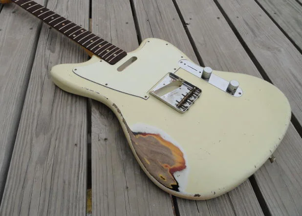 Color Over Sunburst — MJT Aged Guitars