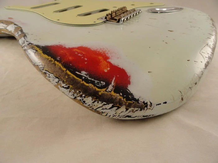 Color Over Sunburst — MJT Aged Guitars