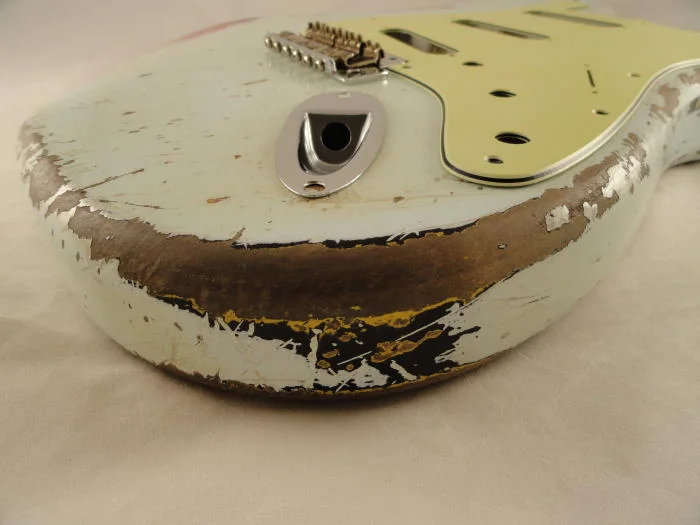 Color Over Sunburst — MJT Aged Guitars