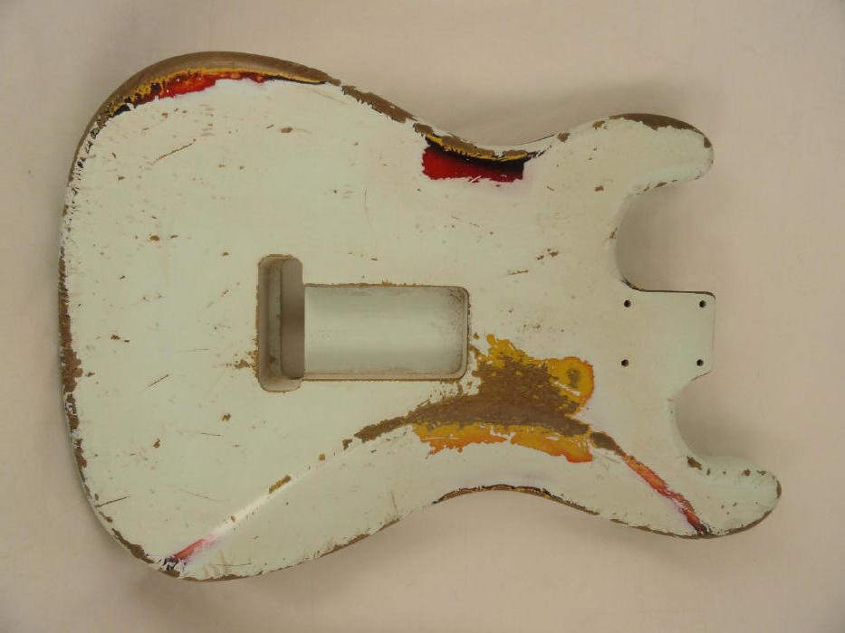 Color Over Sunburst — MJT Aged Guitars