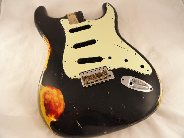 Color Over Sunburst — MJT Aged Guitars