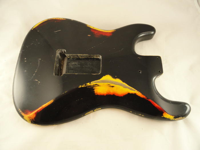 Color Over Sunburst — MJT Aged Guitars