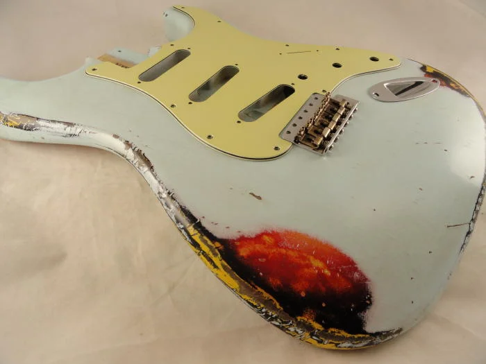 Color Over Sunburst — MJT Aged Guitars