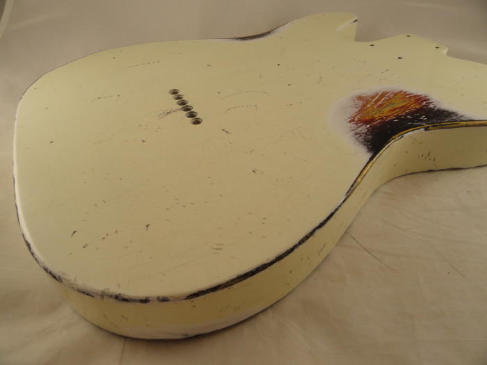 Color Over Sunburst — MJT Aged Guitars