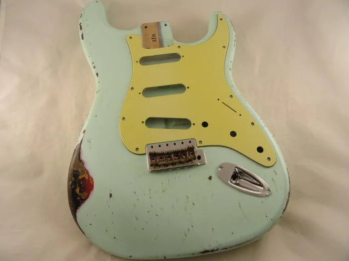 Color Over Sunburst — MJT Aged Guitars