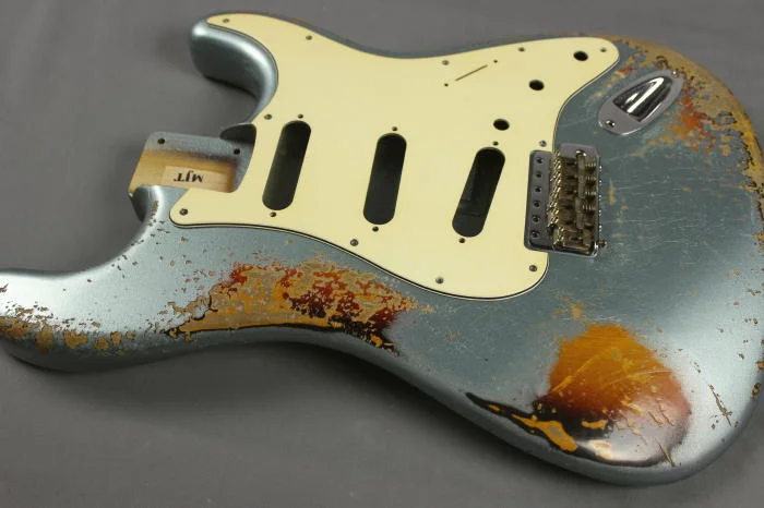 Color Over Sunburst — MJT Aged Guitars