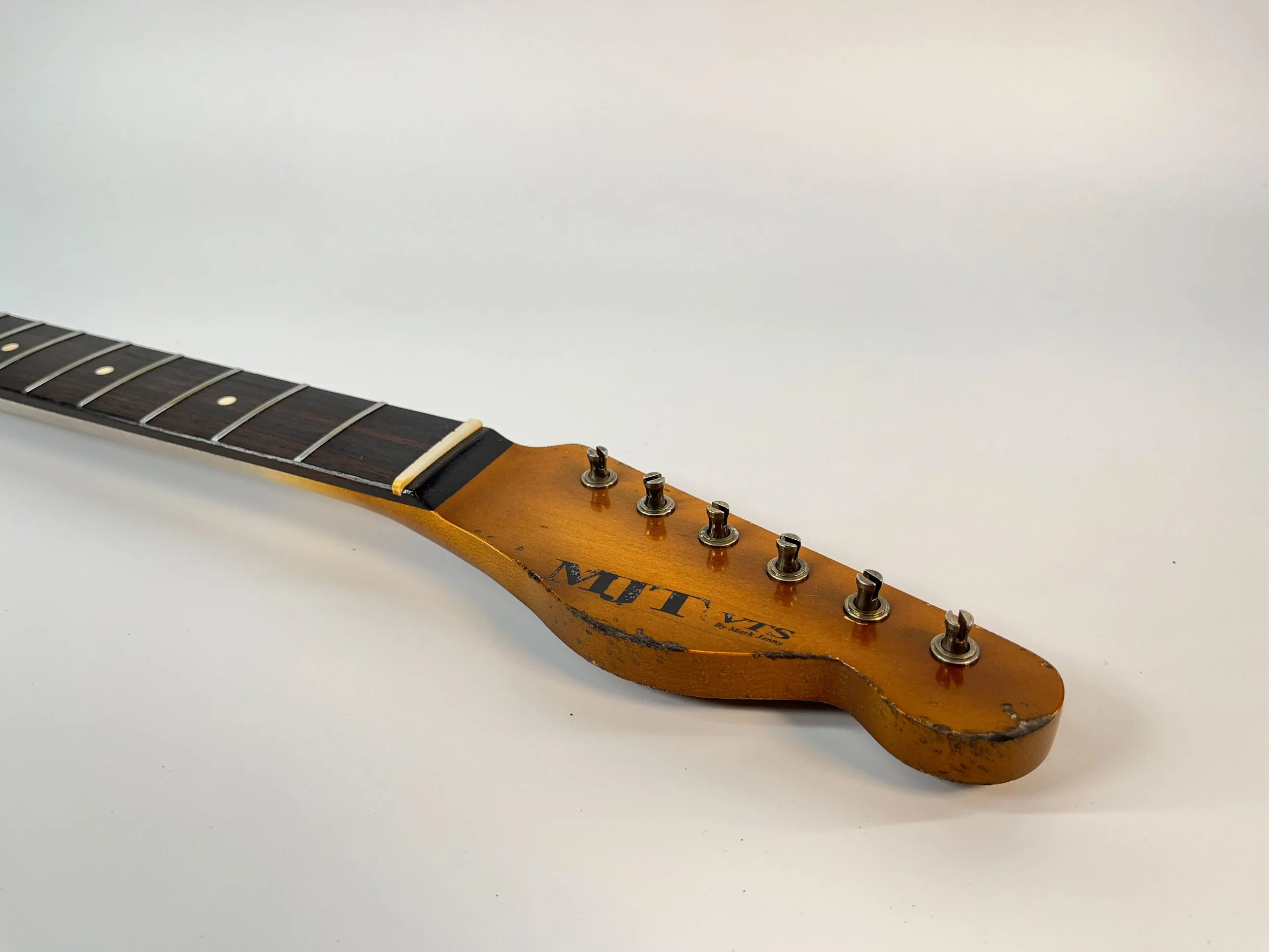 Dark Amber MJT VTS Neck — MJT Aged Guitars