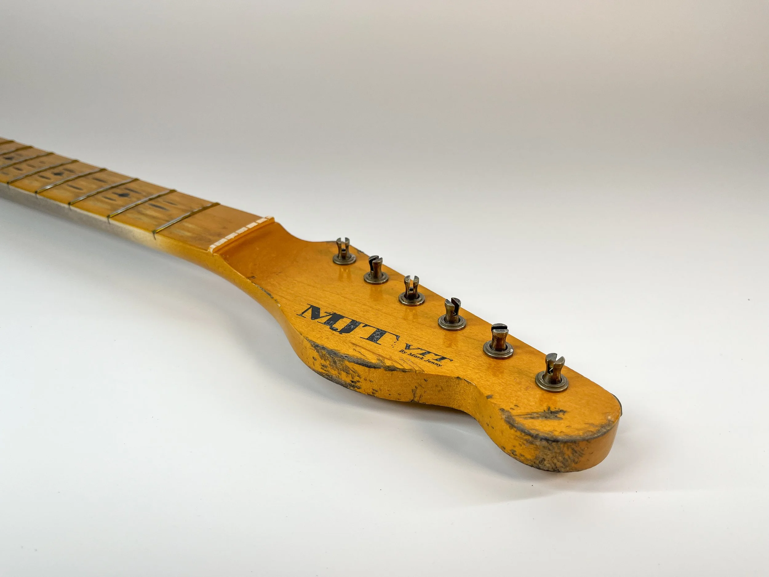 Vintage Amber MJT VTT Neck — MJT Aged Guitars