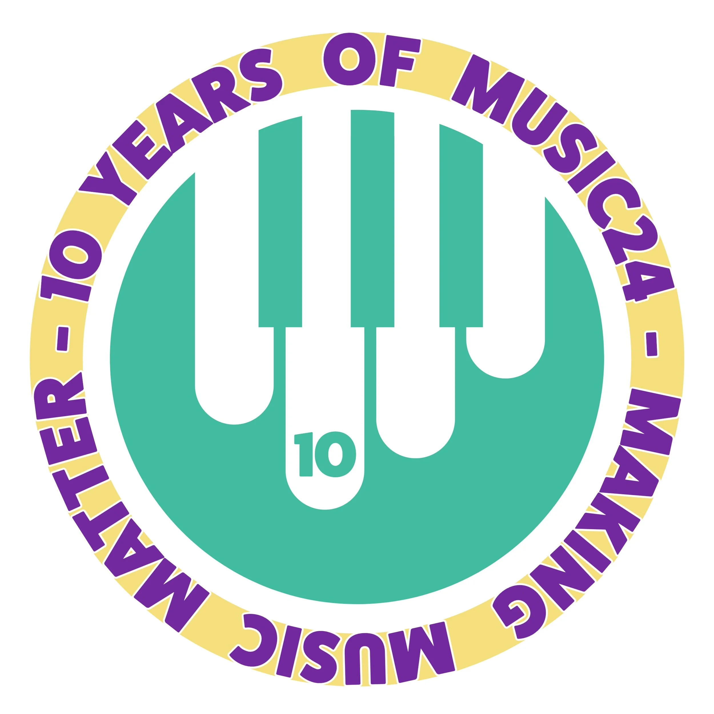 Celebrate With Us - It's Music24's 10th Anniversary! — Music24