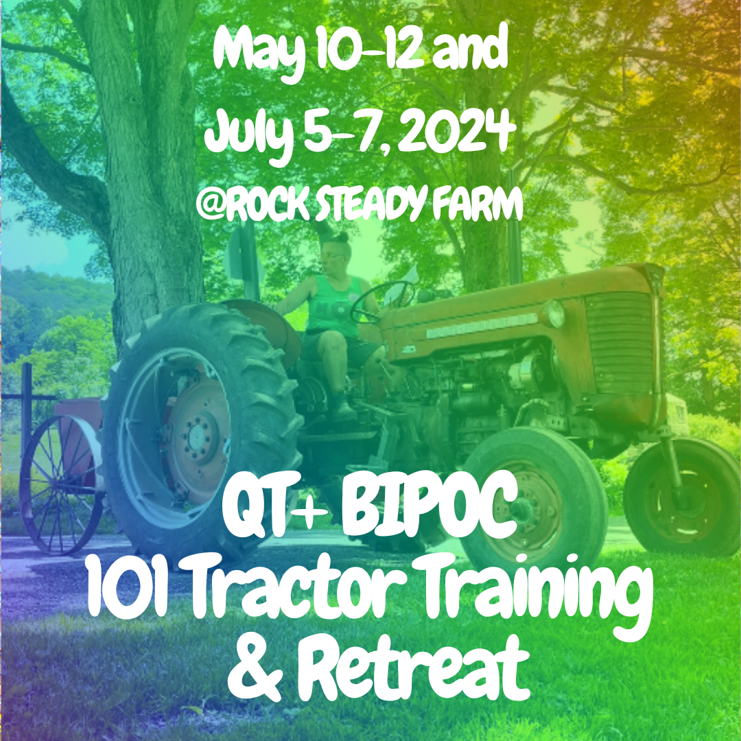 Tractor Training — Rock Steady Farm