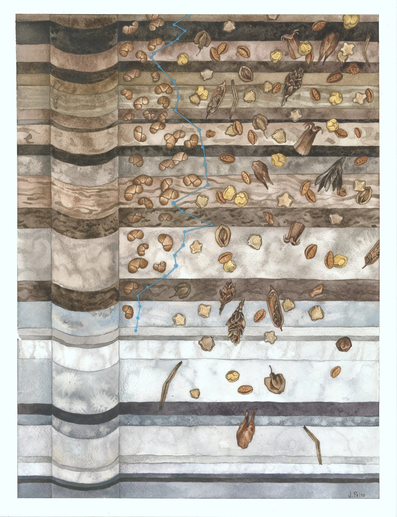 Core Pollen — Jill Pelto Art