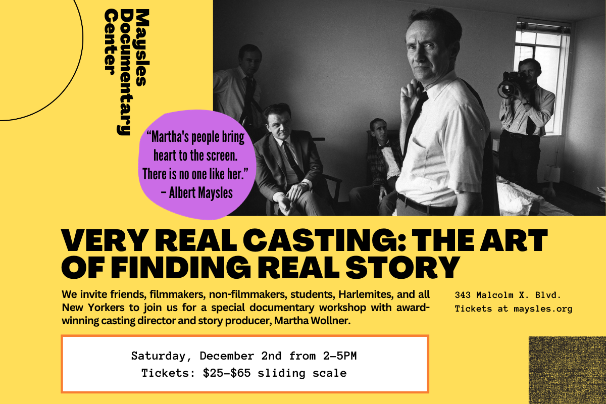 Very Real Casting: The Art of Finding Real Story with Martha Wollner ...
