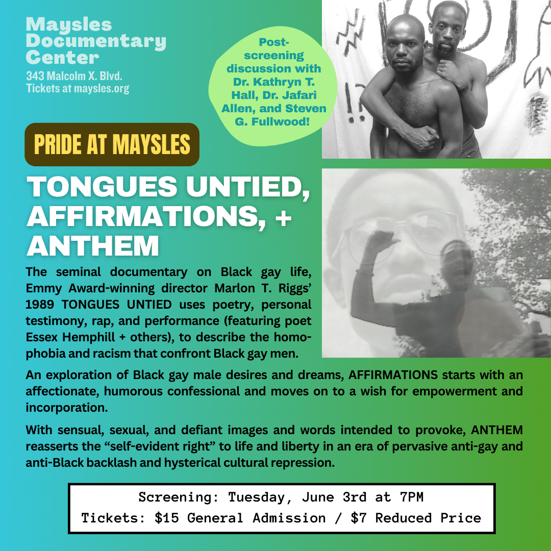 Calendar — maysles documentary center
