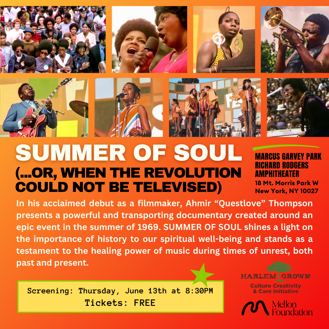 SUMMER OF SOUL (...Or, WHEN THE REVOLUTION COULD NOT BE TELEVISED ...
