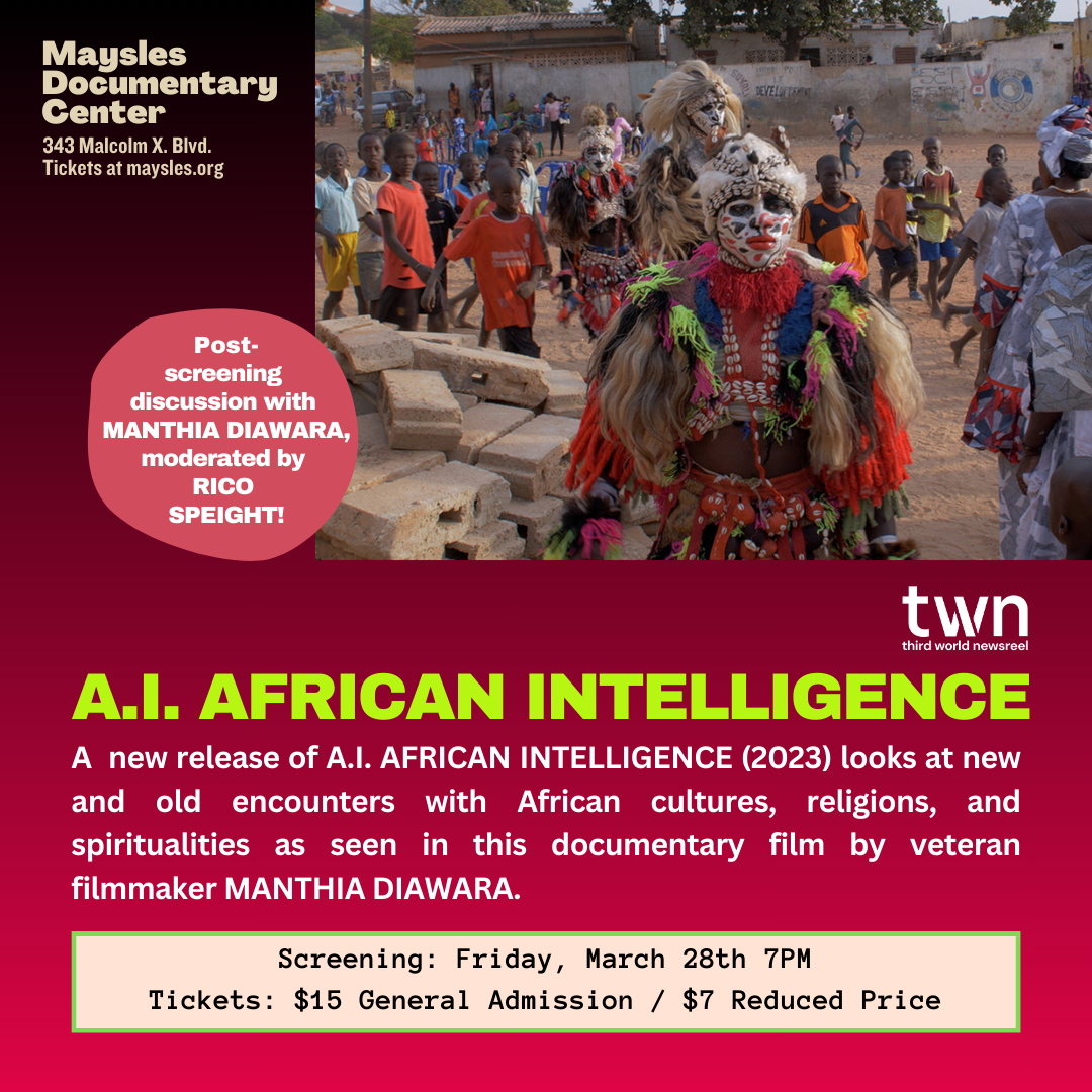 A.I. AFRICAN INTELLIGENCE — maysles documentary center