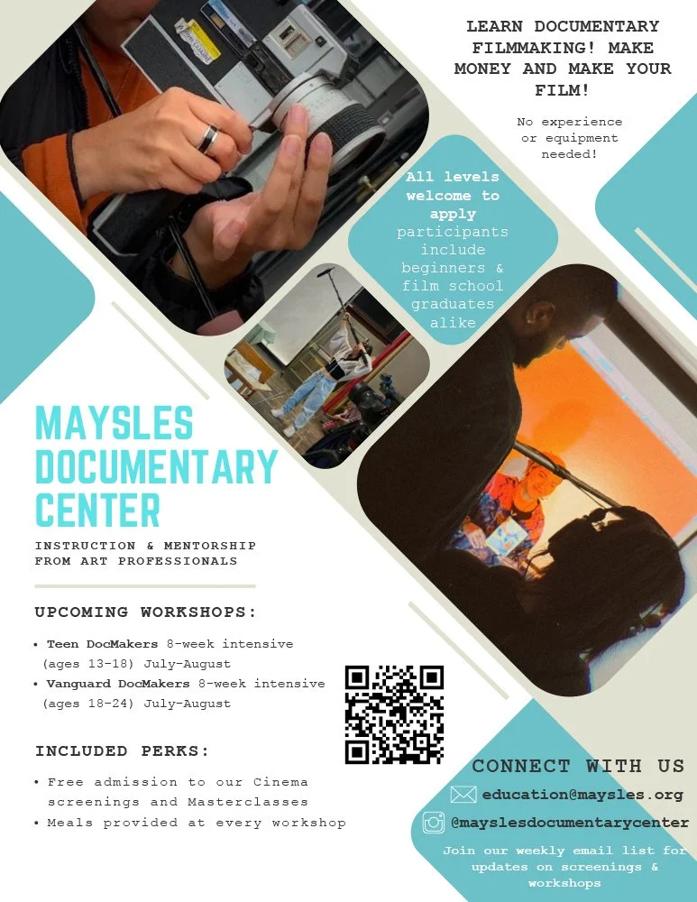 Vanguard DocMakers — maysles documentary center