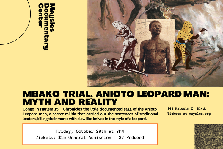 Congo In Harlem 15: MBAKO TRIAL, ANIOTO LEOPARD MAN: MYTH and REALITY ...