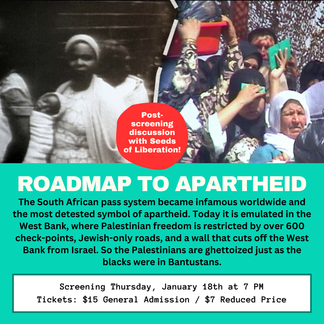 Roadmap To Apartheid — maysles documentary center