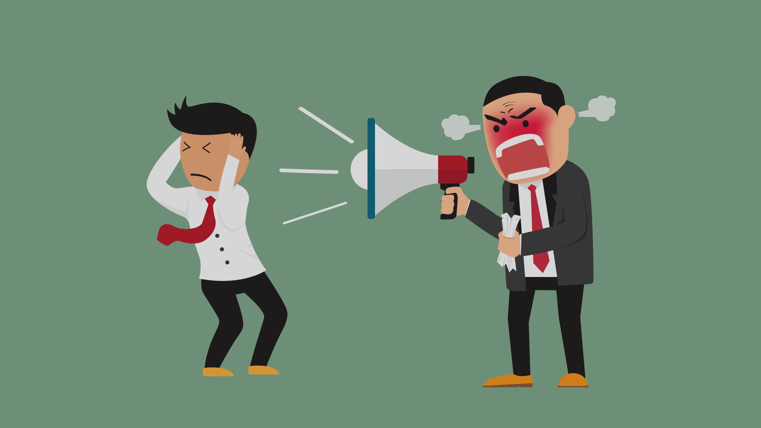 Bad Manager Clipart
