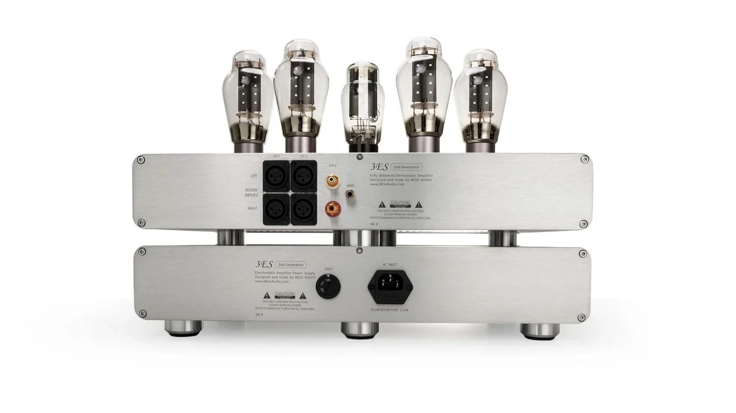 3ES (2nd gen) Electrostatic Headphone Amplifier — Woo Audio