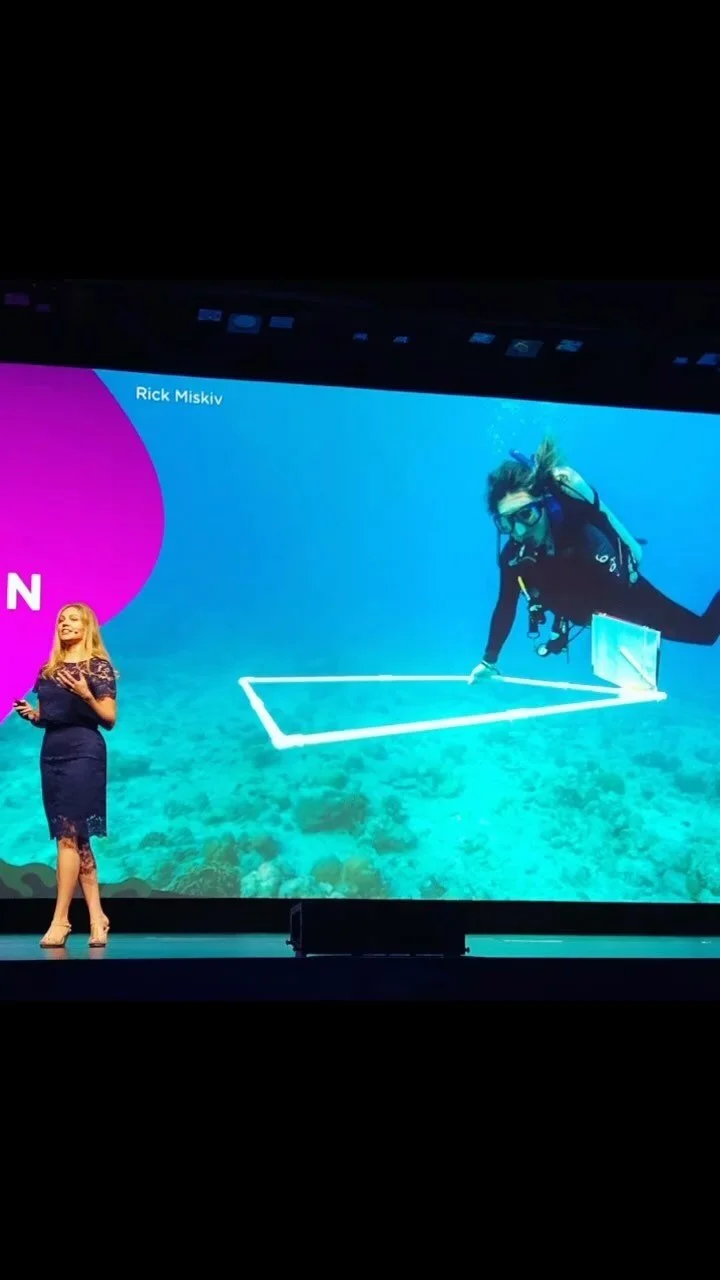 Erika Woolsey PhD, marine biologist, educator, designer, VR filmmaker