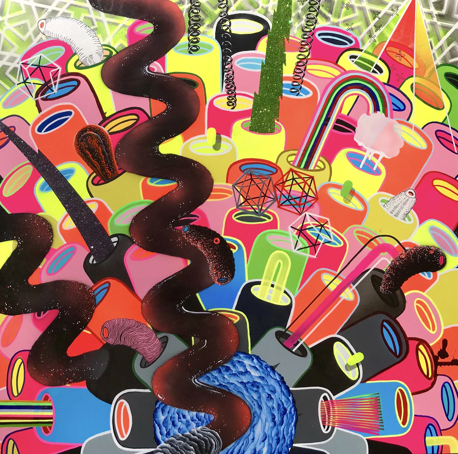 C J Hungerman - Hudson Yards Lofts gallery and Conde site in links