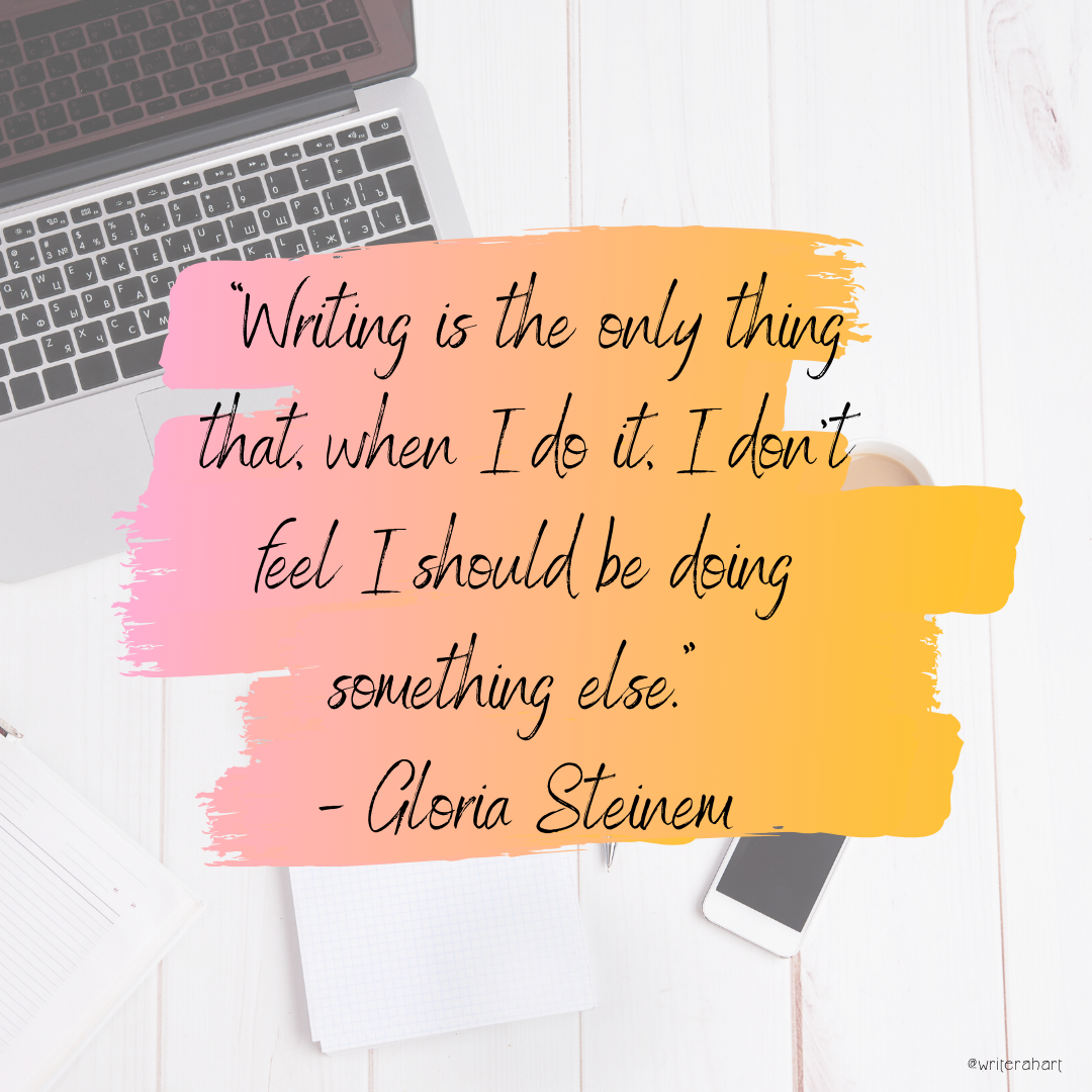 20 Quotes on Writing — Angela Maria Hart