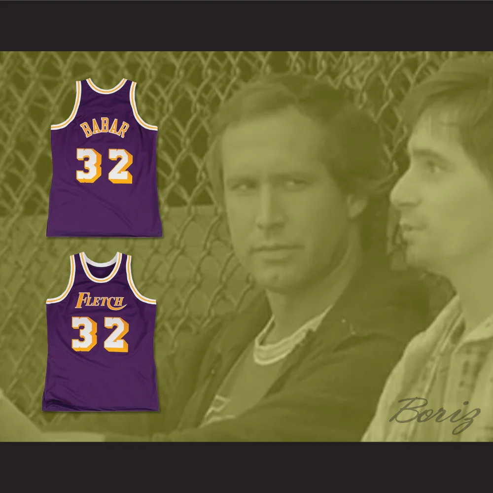 FLETCH ALIAS SERIES ARNOLD BABAR 32 BASKETBALL JERSEY — BORIZ