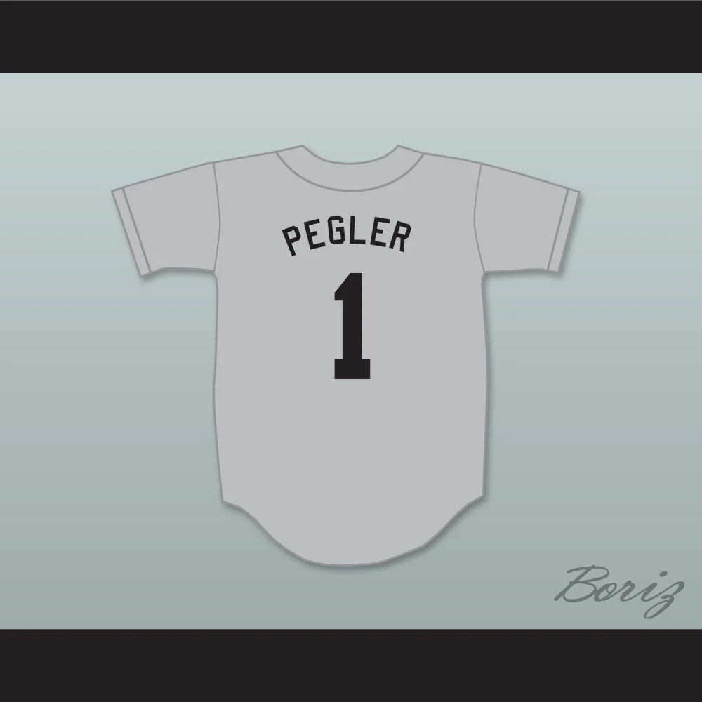 Coach Charley Pegler 1 Hackensack Bulls Gray Baseball Jersey Brewster's ...