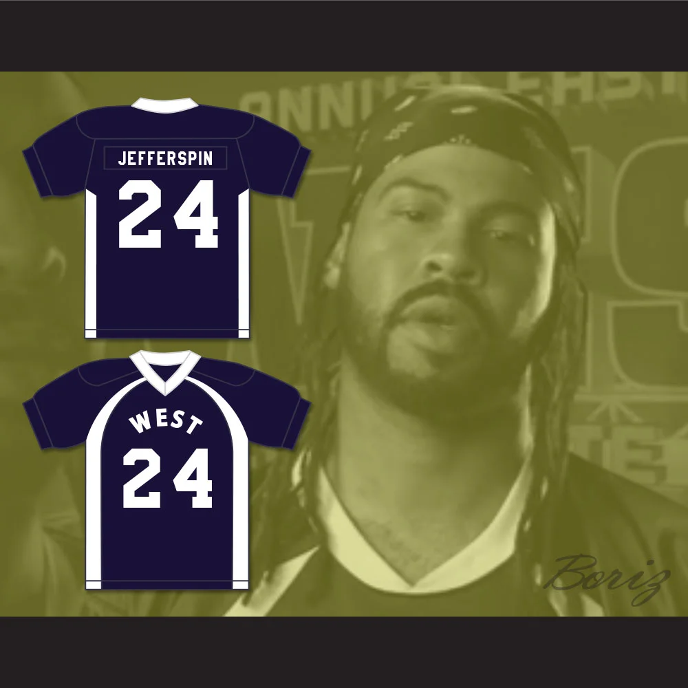 East/West College Bowl Saggitariutt Jefferspin 24 West Football Jersey ...