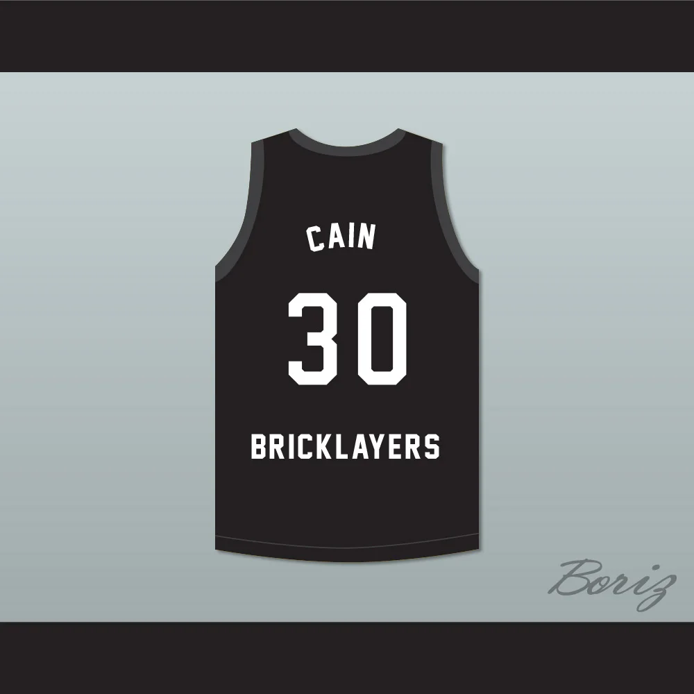 Dean Cain 30 Bricklayers Basketball Jersey 3rd Annual Rock N' Jock B ...