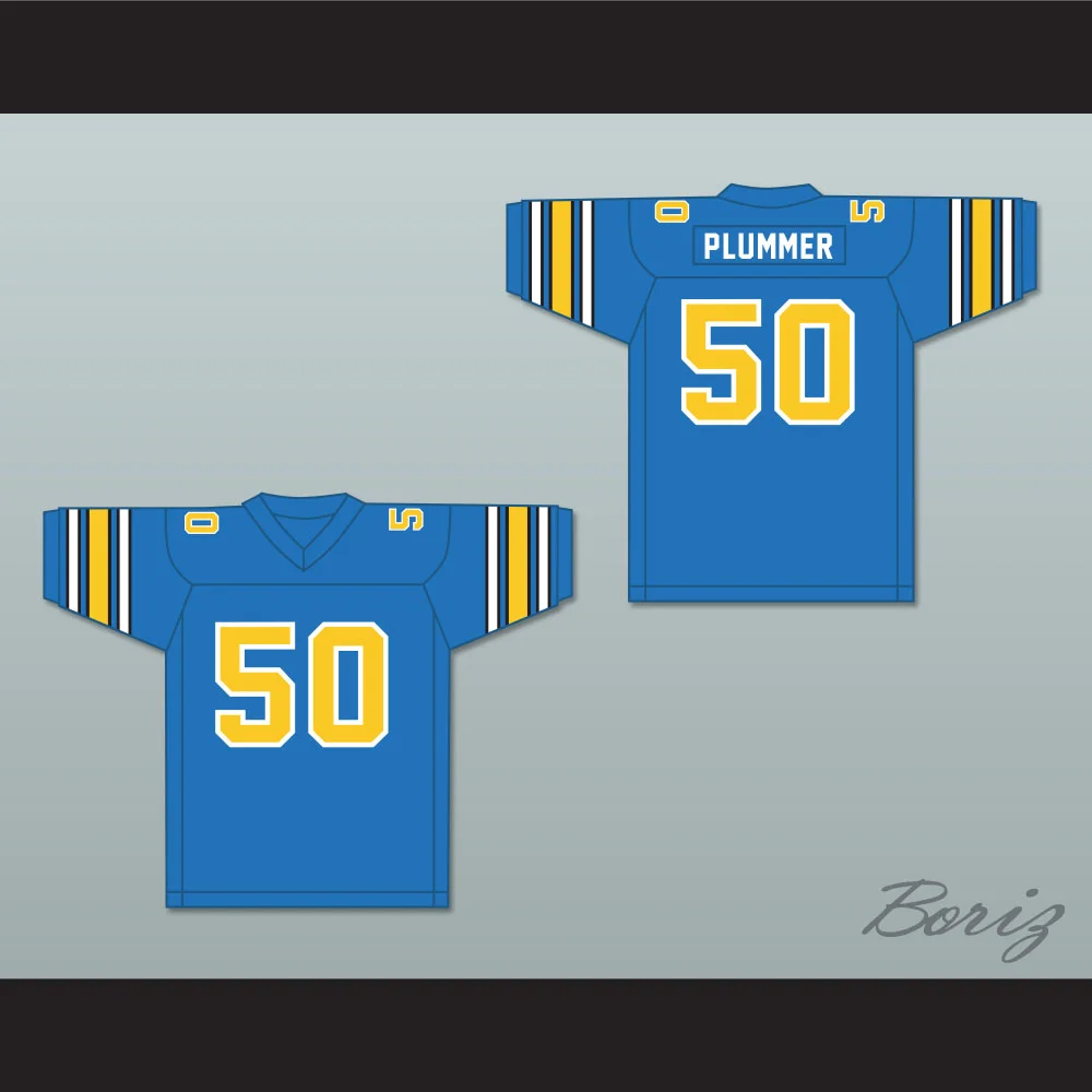 1984 USFL Gary Plummer 50 Oakland Invaders Road Football Jersey — BORIZ