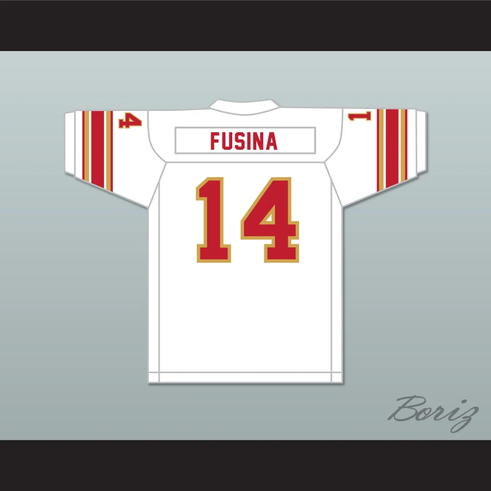 1984 USFL Chuck Fusina 14 Philadelphia Stars Home Football Jersey — BORIZ