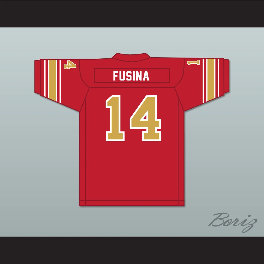 1984 USFL Chuck Fusina 14 Philadelphia Stars Road Football Jersey — BORIZ
