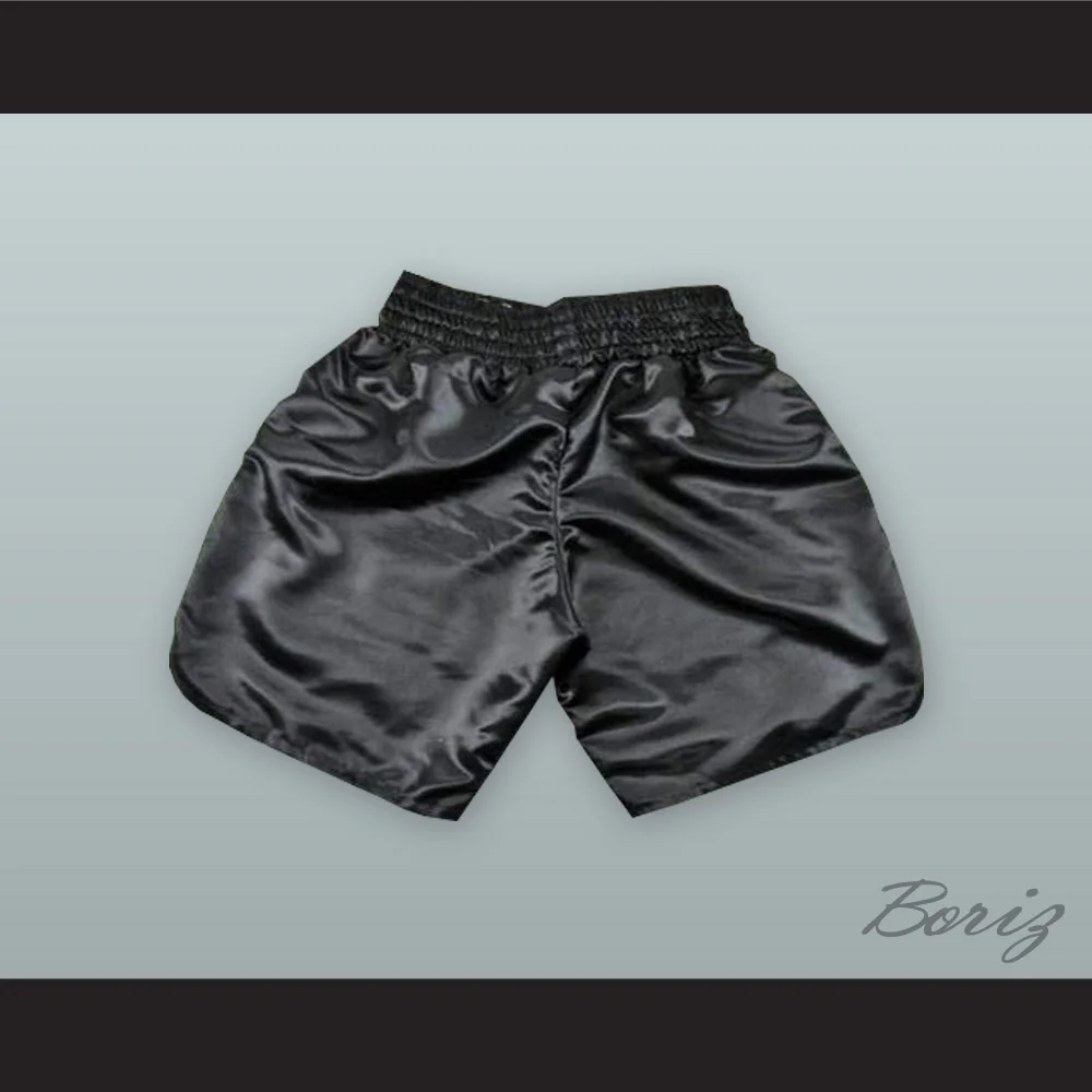 Iron Mike Tyson The Baddest Man on the Planet Black Boxing Shorts — BORIZ