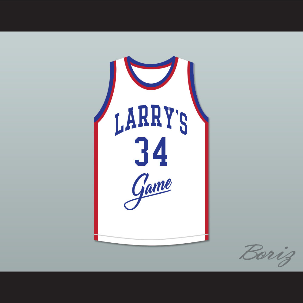 Ray Tolbert 34 Larry's Game White Basketball Jersey 1988 Charity Event ...