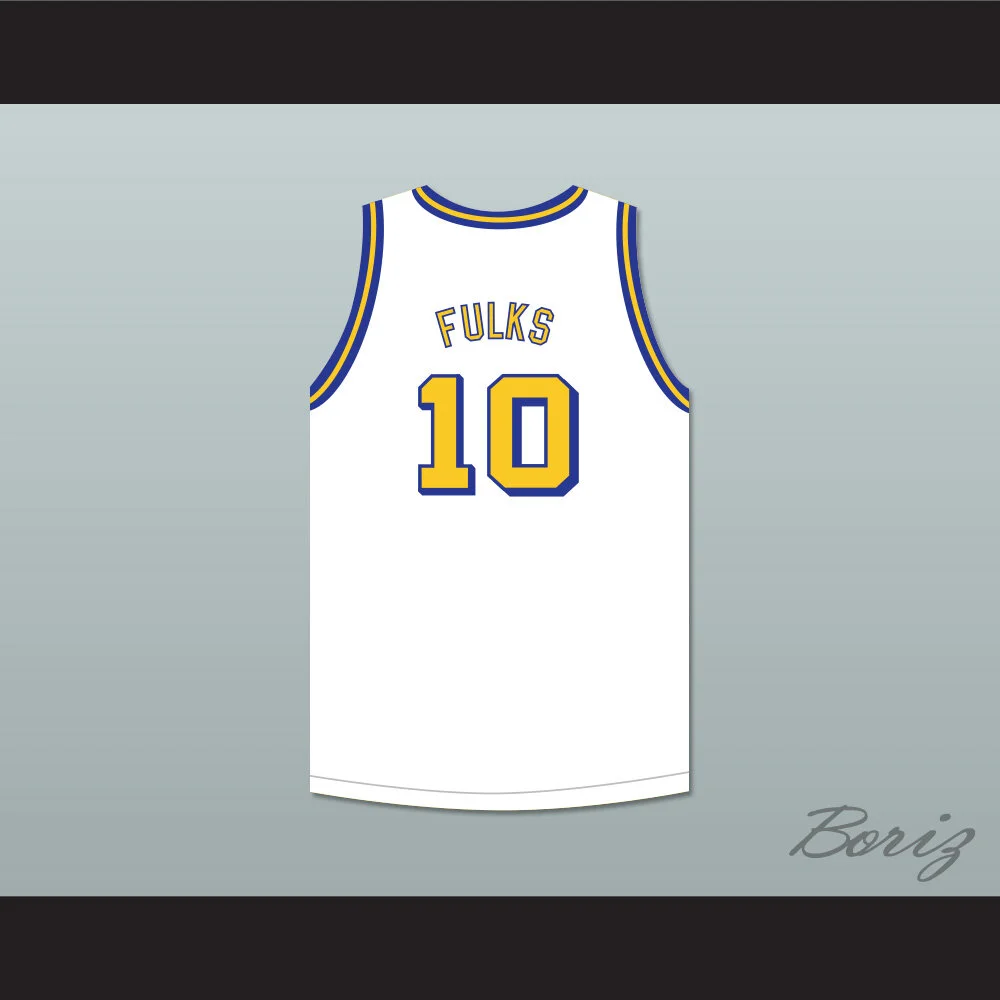 Joe Fulks 'Jumping Joe' 10 Philadelphia Warriors White Basketball ...