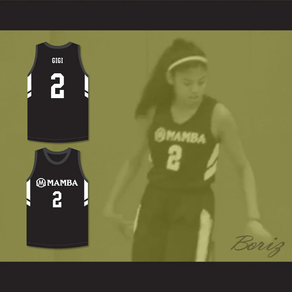 Gigi 2 Mamba Ballers Black Basketball Jersey Version 3 — BORIZ