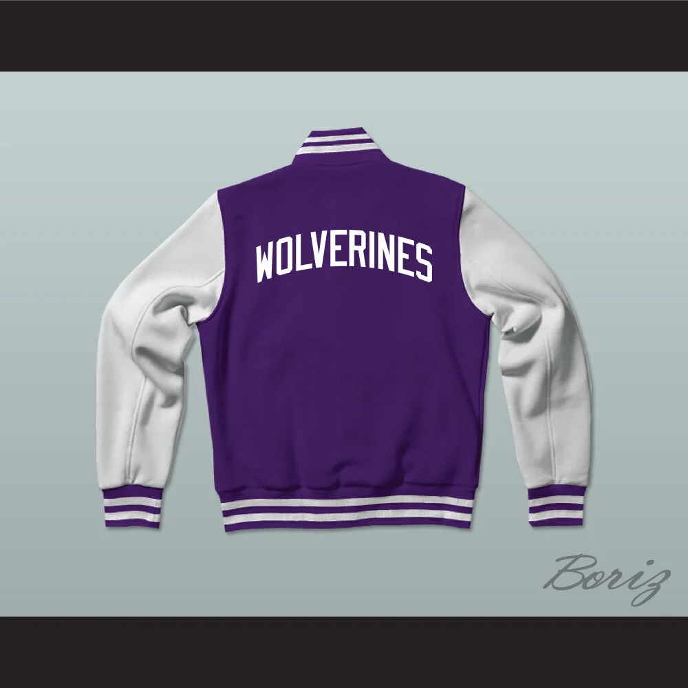 Martin Morris Brown College Wolverines Varsity Letterman Jacket-Style ...