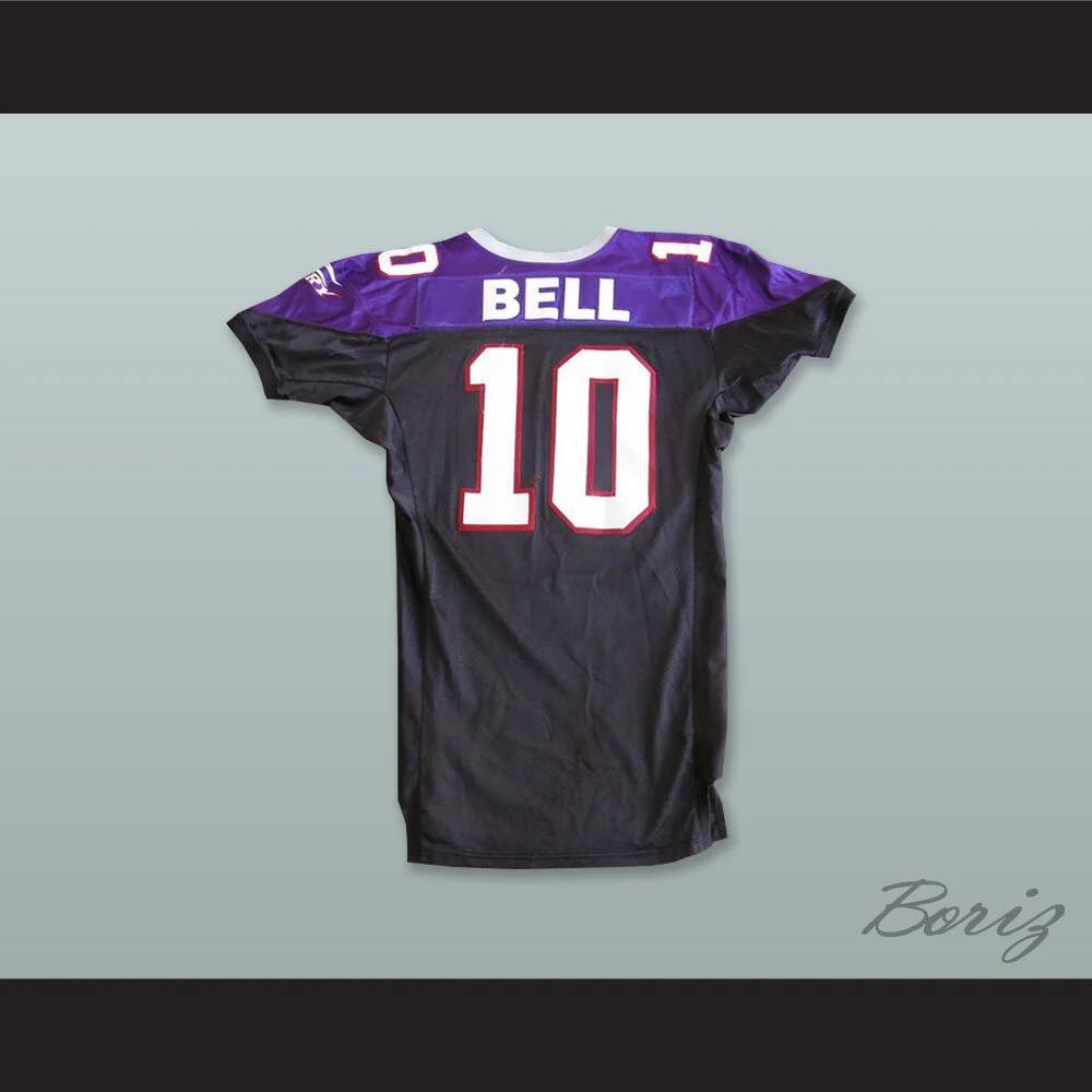 Bell 10 Detroit Fury Black Football Jersey — BORIZ