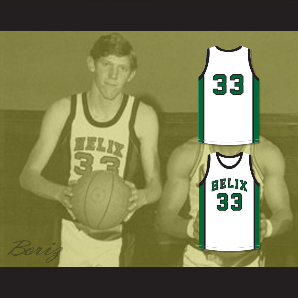 Bill Walton 33 Helix High School Scotties White Basketball Jersey 1 — BORIZ