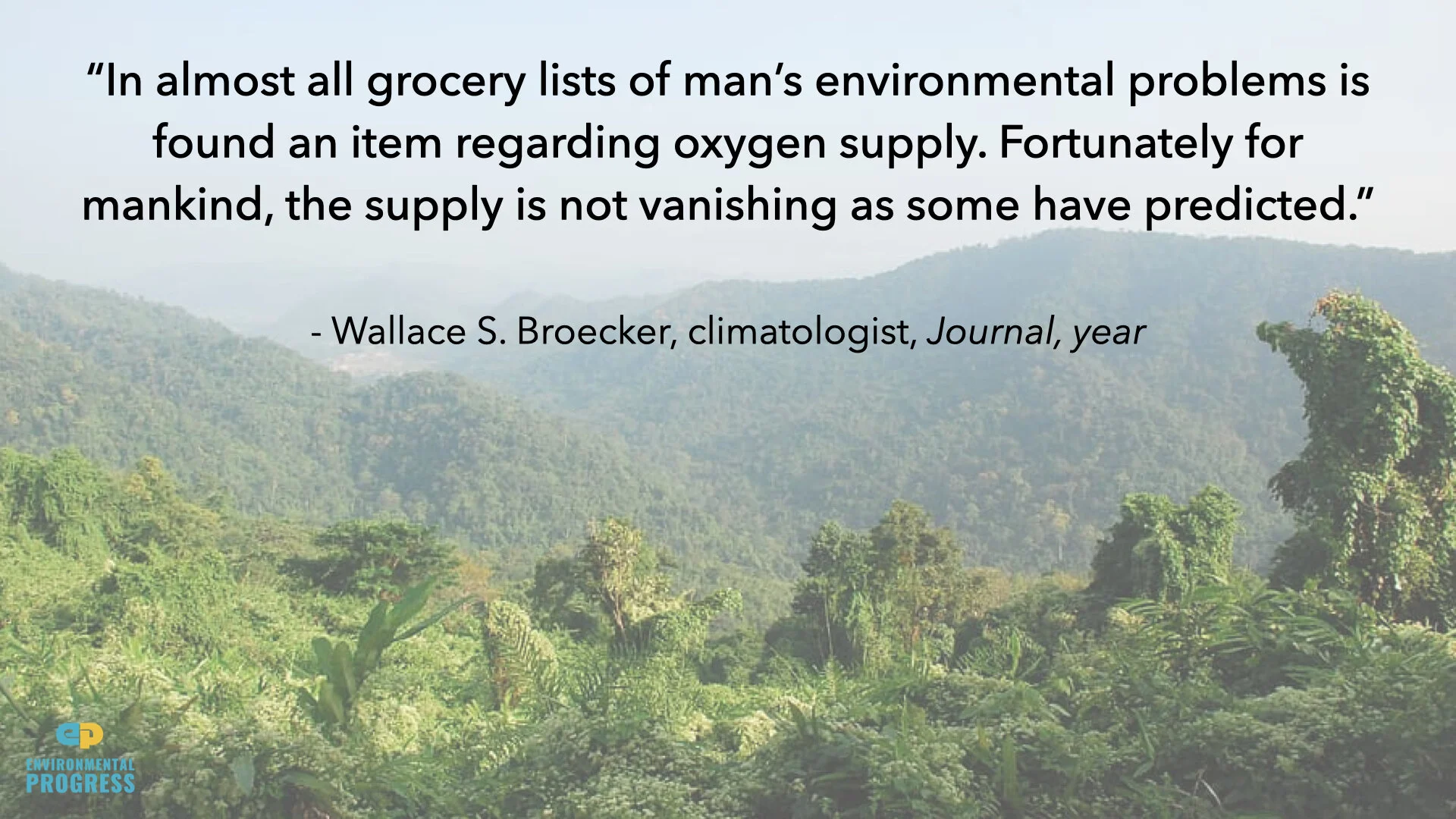 Apocalypse Never Slide Deck — Environmental Progress