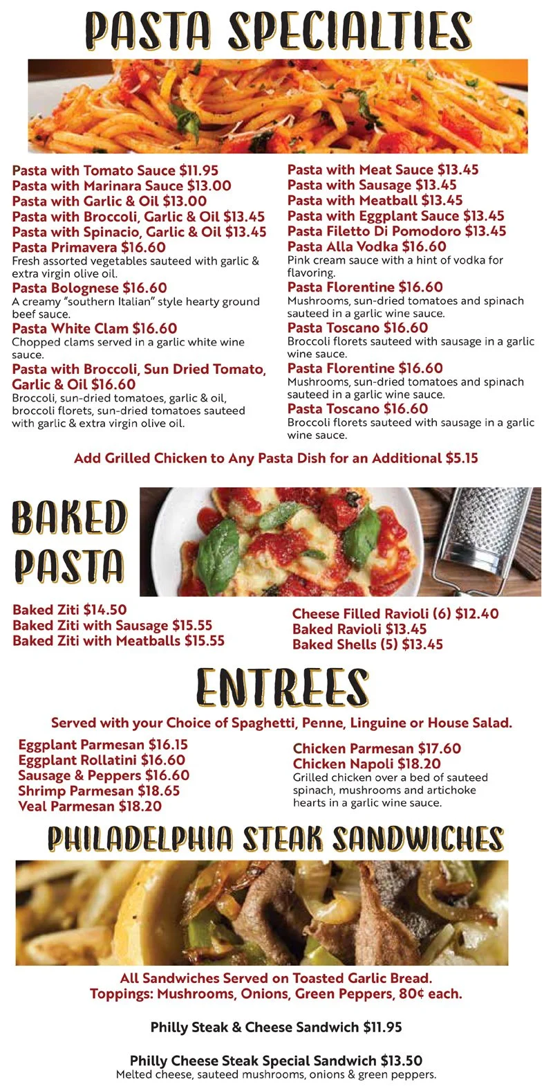 Leonardo's Pizza Cafe | Hauppauge Pizza & Cafe | Pizzeria Takeout ...