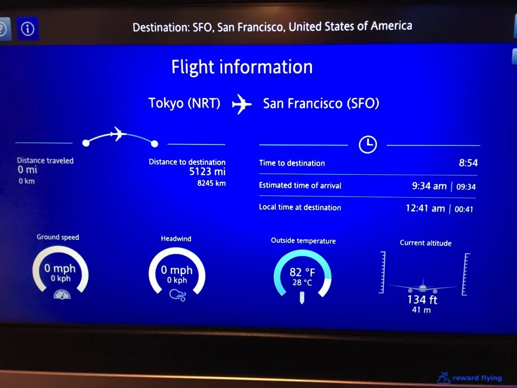 United Airlines B777-300 Polaris Business Class NRT-SFO — Reward Flying