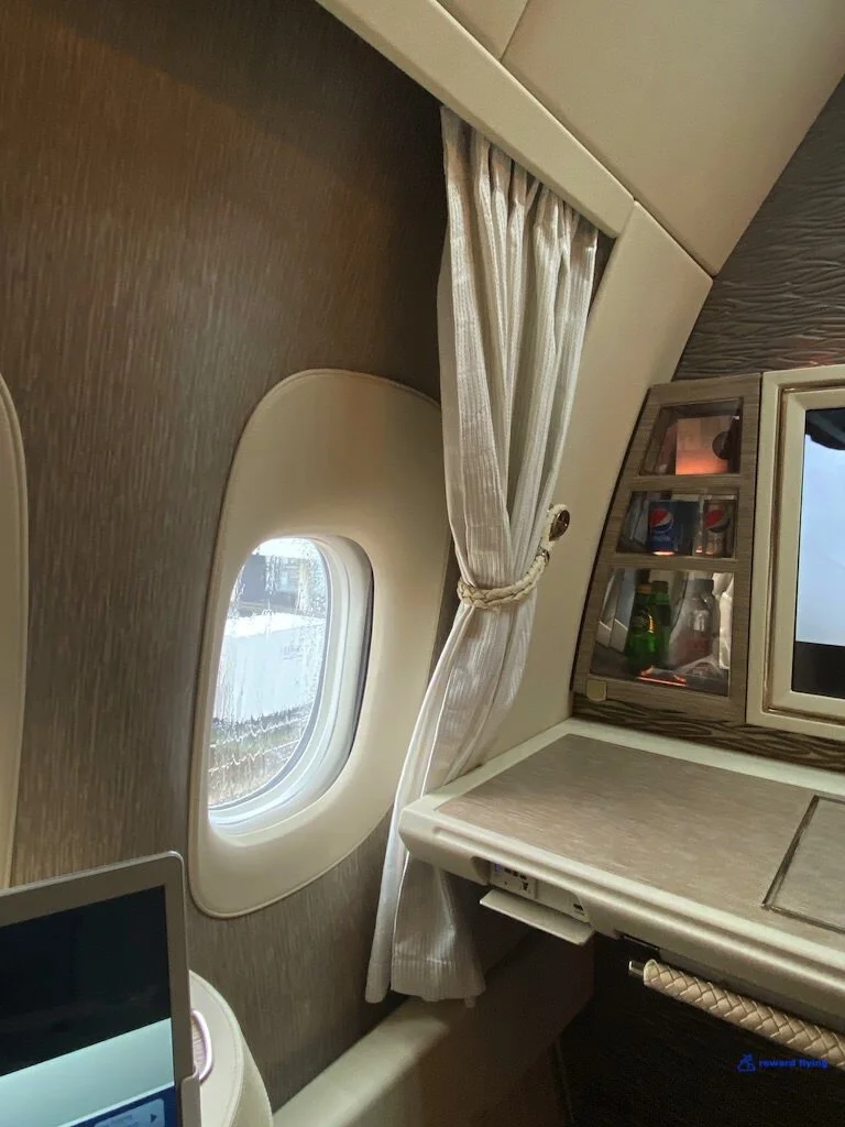 Emirates 777-300 First Class New Suites — Reward Flying