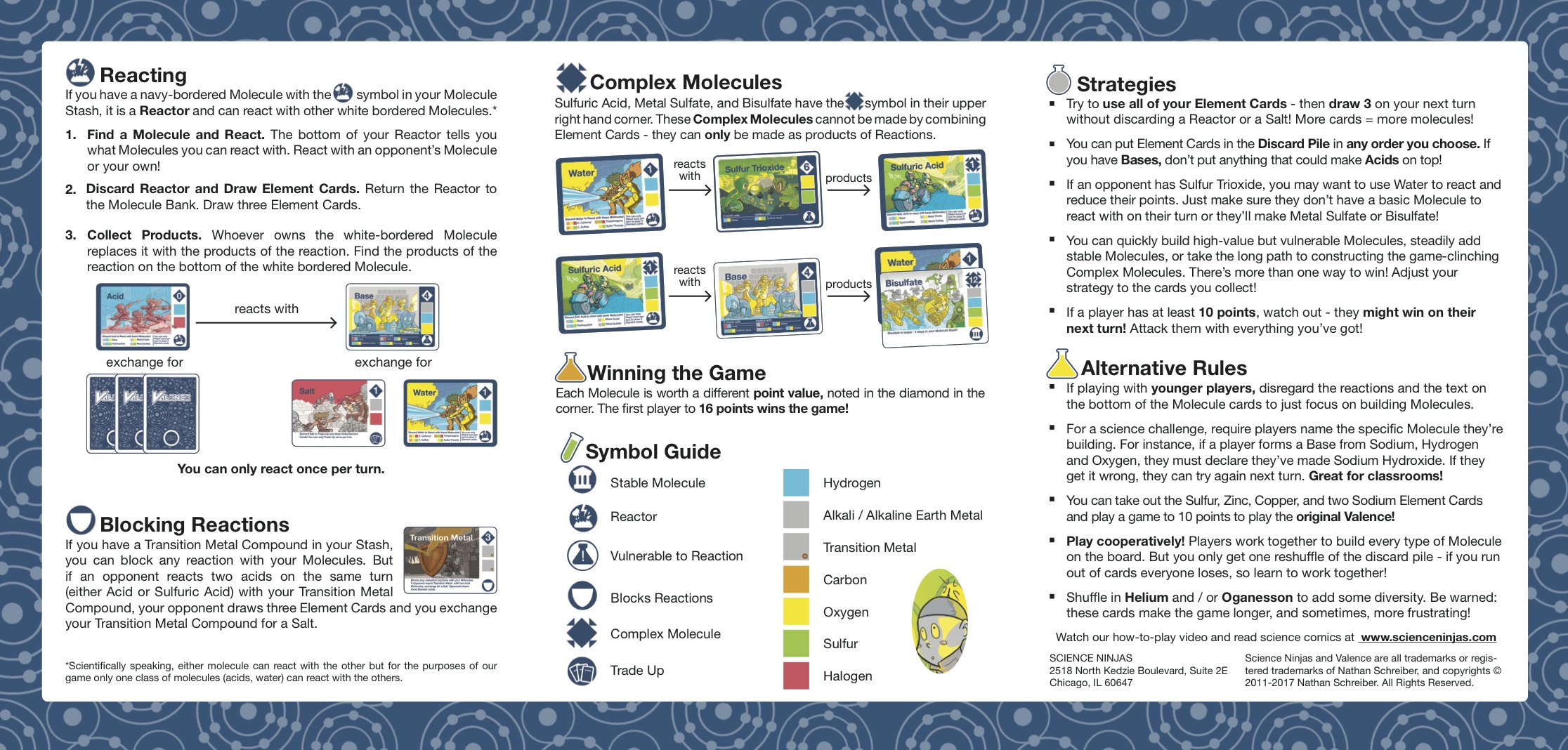 Valence Plus — Science Ninjas