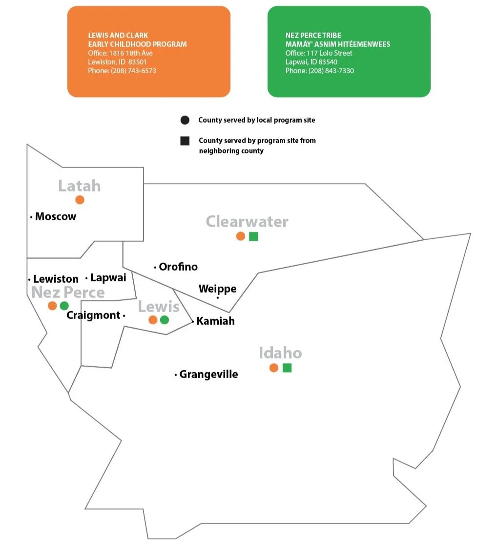 North Central Idaho Programs — Idaho Head Start Association