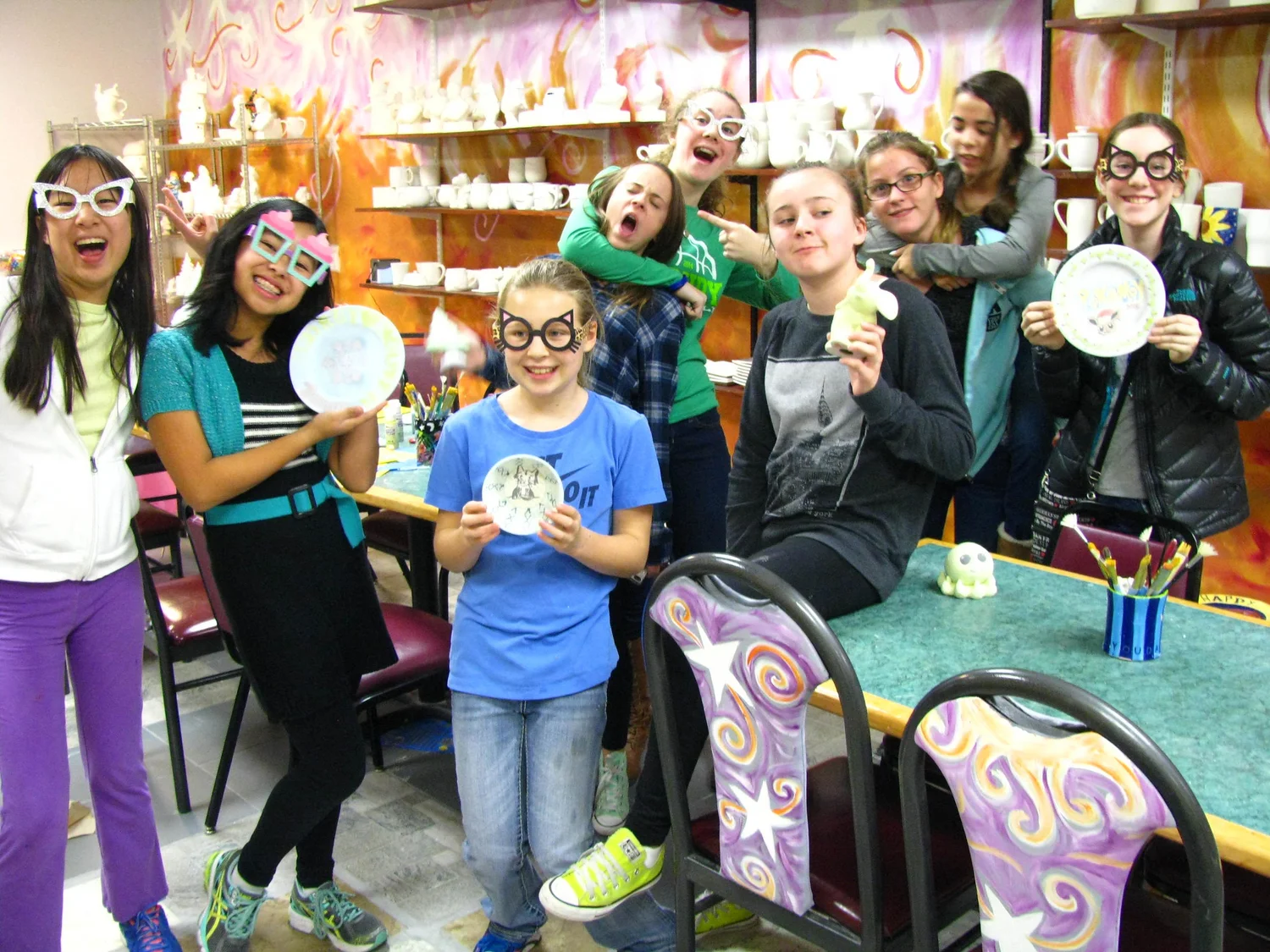 Parties for Kids & Adults — Sunfire Ceramics