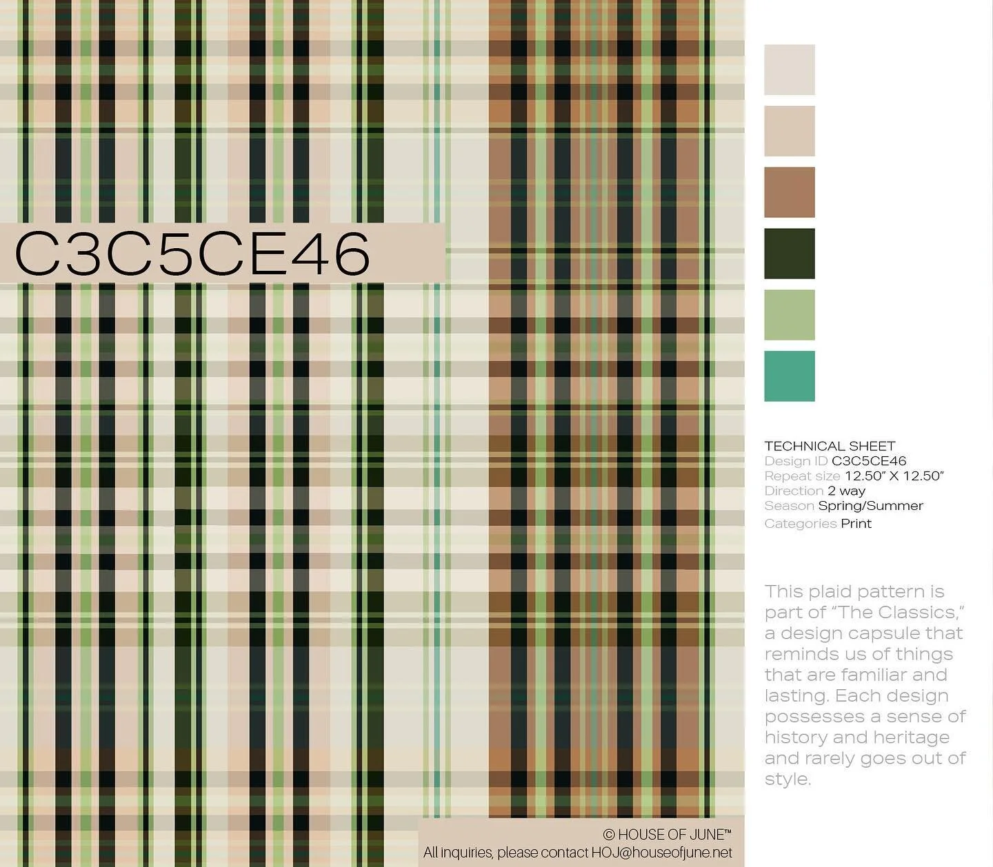 HOUSE OF JUNE™ | Brooklyn-based Surface Design Atelier