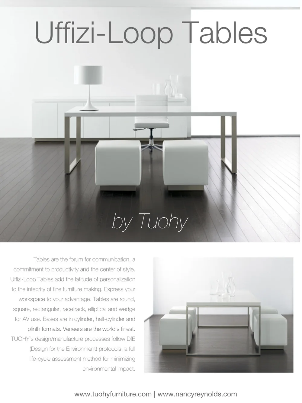 Uffizi-Loop Tables by Tuohy — Nancy Reynolds Associates